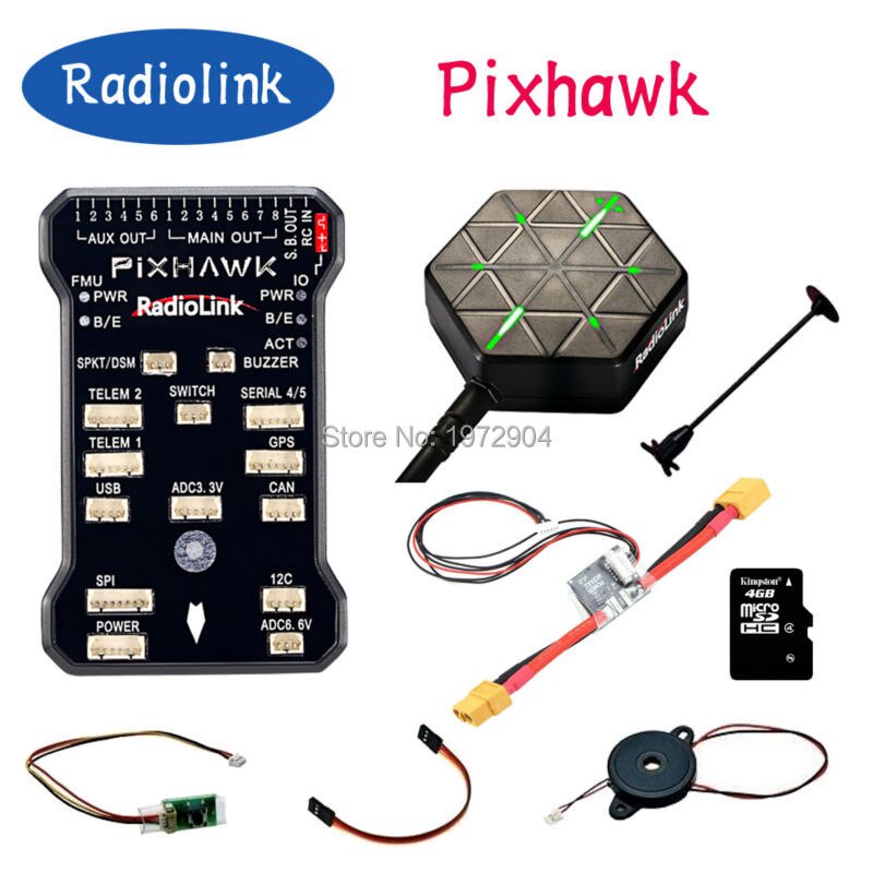 Radiolink Pixhawk PX4 32 บิต ARM Flight Controller + NEO-M8N GPS ...