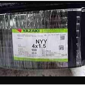 สายไฟ NYY 4 x 1.5 sq.mm. ยาซากิ YAZAKI 100 เมตร | Shopee Thailand