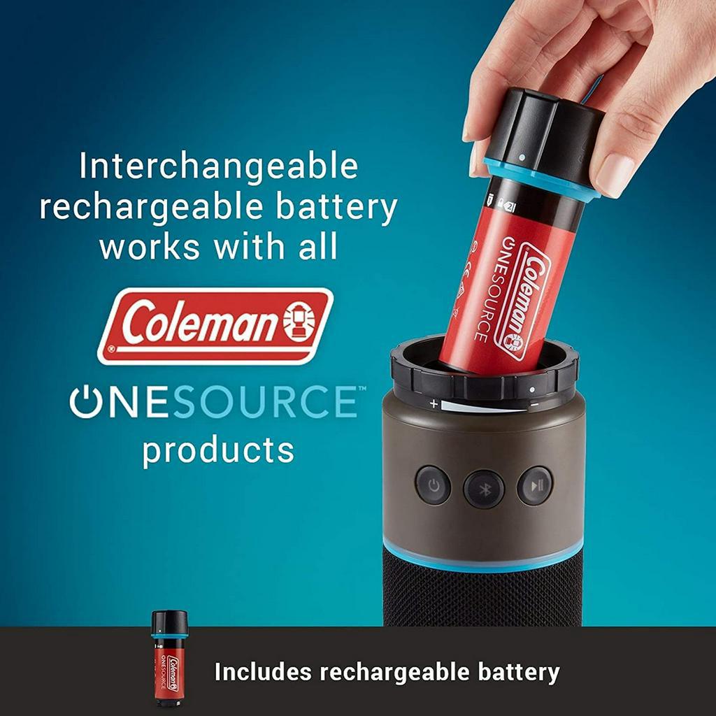 Power bank Coleman + เป็นลำโพง Bluetooth + ไฟฉาย หิ้วมาจาก USA *** ไม่ ...