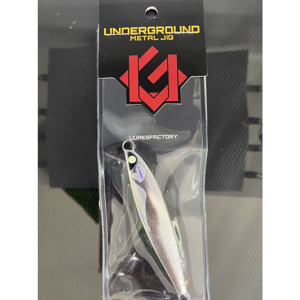 เหยื่อจิ๊ก UNDERGROUND METAL JIG Stealth 60 g. | Shopee Thailand
