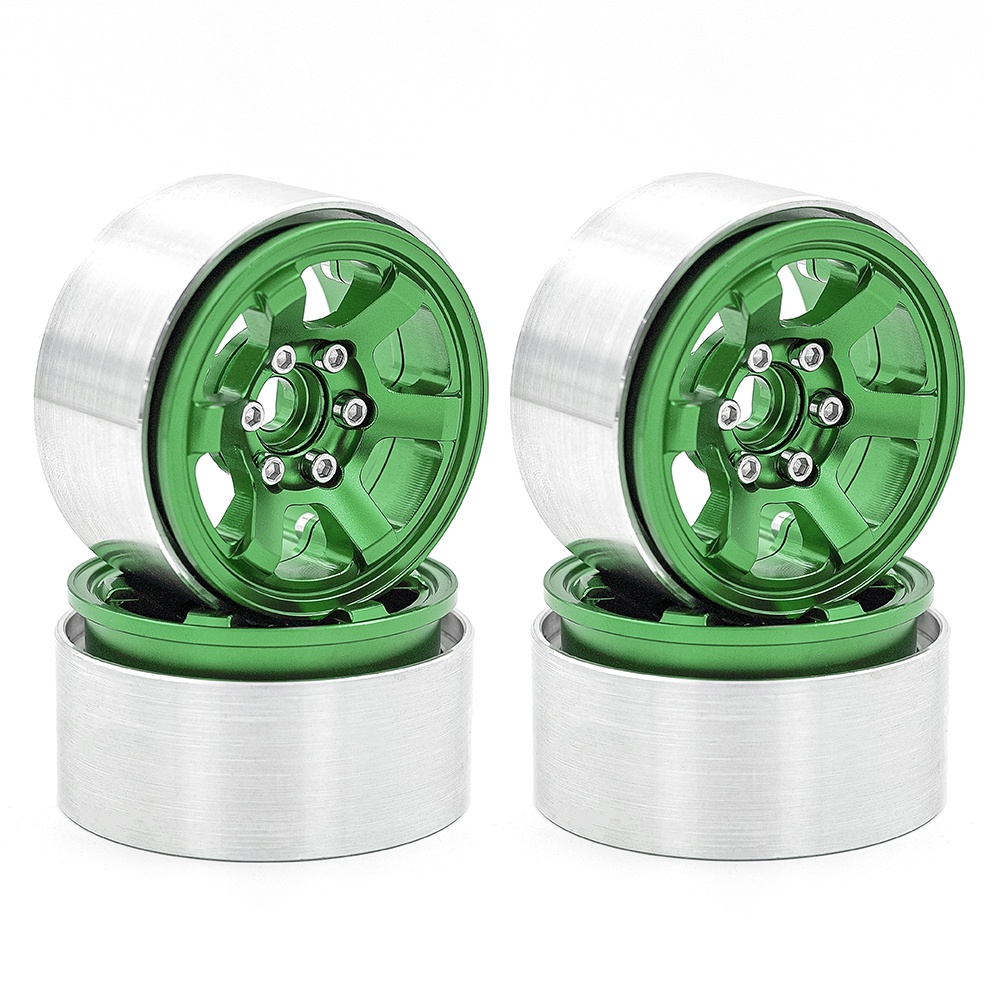 อะไหล่ฮับขอบล้อโลหะ 1.9 สําหรับรถบังคับ 1/10 Traxxas Hsp Redcat Rc4wd WRAITH Tamiya Axial SCX10 ...