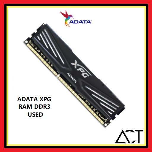 = Ddr3 RAM = ADATA XPG 8GB RAM DDR3 1600MHZ / PC3 12800 AX3U1600W8G9 ...