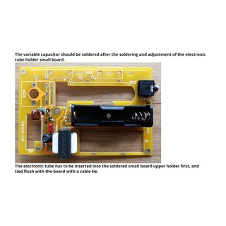 ชุดหลอดไฟอิเล็กทรอนิกส์ 2P2 วิทยุคลื่นกลาง 2P3 Diy | Shopee Thailand