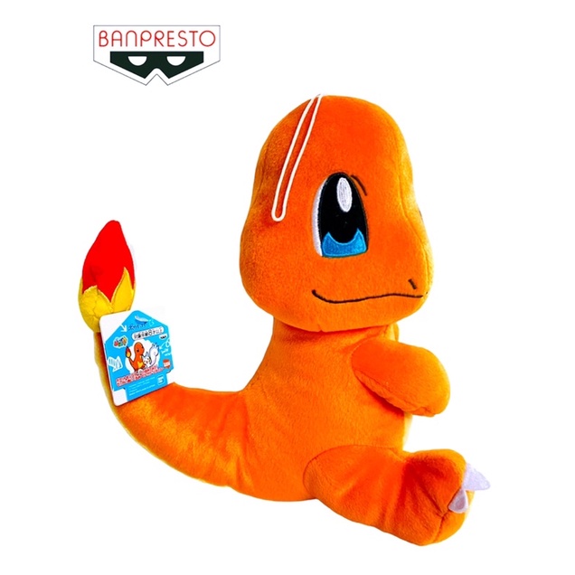 🔥BANPRESTO - Pokémon Hitokage🔥 Plush 8” ตุ๊กตาโปเกมอน ฮิโตะคาเงะ ...