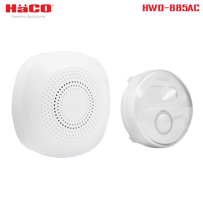 HACO กระดิ่งไร้สายแบบเสียบปลั๊ก รุ่น HWD-885AC | Shopee Thailand