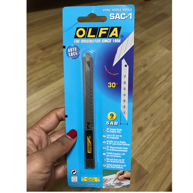 คัตเตอร์ OLFA รุ่น SAC-1 ลดล้างสต๊อค ของแท้ | Shopee Thailand