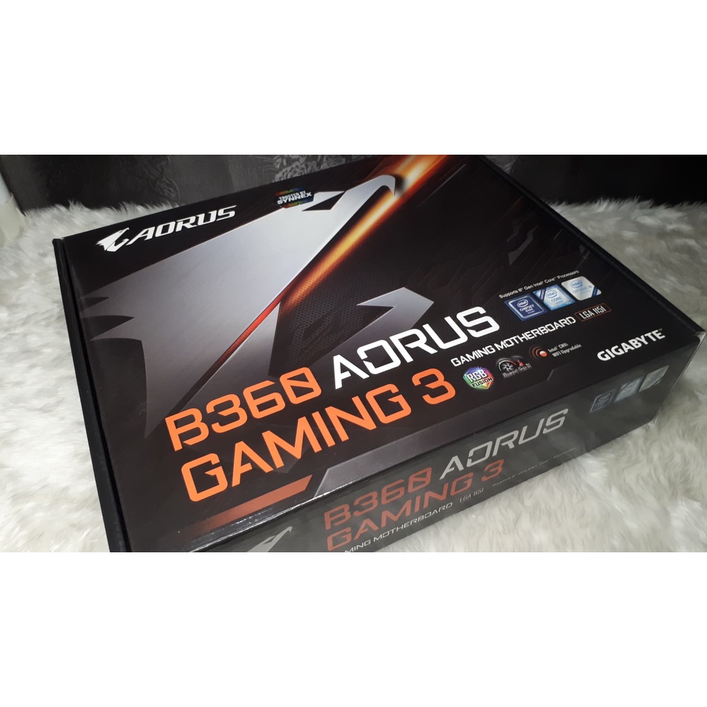 MAINBOARD (เมนบอร์ด) 1151V2 GIGABYTE B360 AORUS GAMING 3 | Shopee Thailand