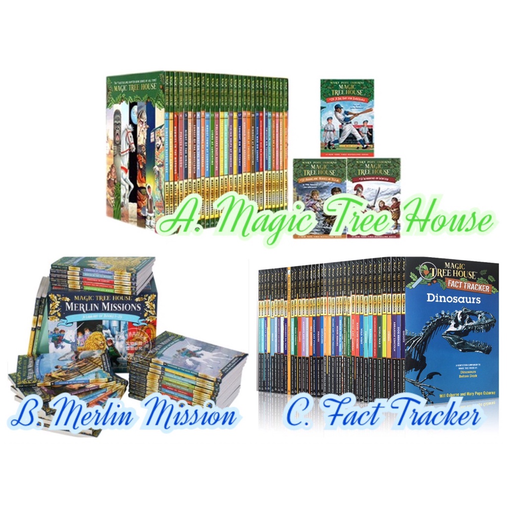 หนังสือชุด Magic Tree House **ไม่มีกล่อง*** วรรณกรรมเด็ก ภาษาอังกฤษ ...