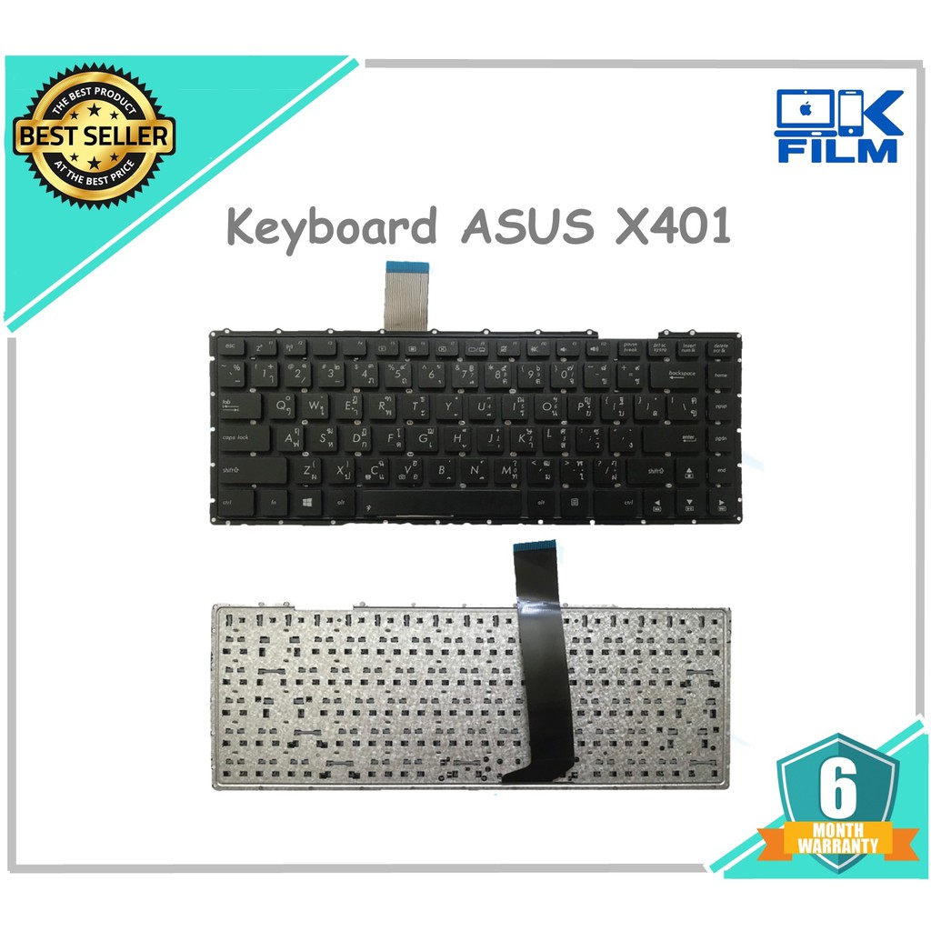 KEYBOARD ASUS คีย์บอร์ด Asus X401 X401A X401U K450L X452C K450C X452E ...