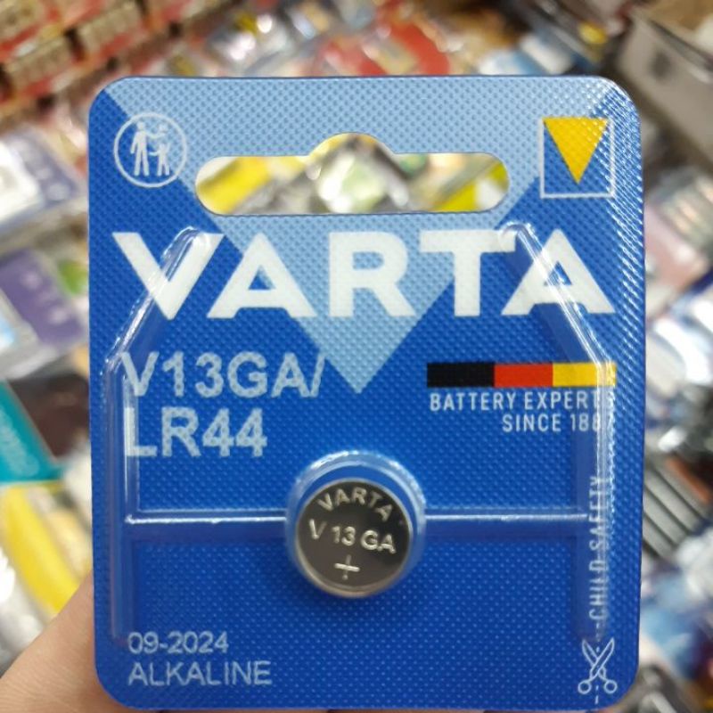 (แพคเดี่ยว)ถ่านกระดุม Varta V13GA, LR44(A76) 1.5V Alkaline Battery 1 ...