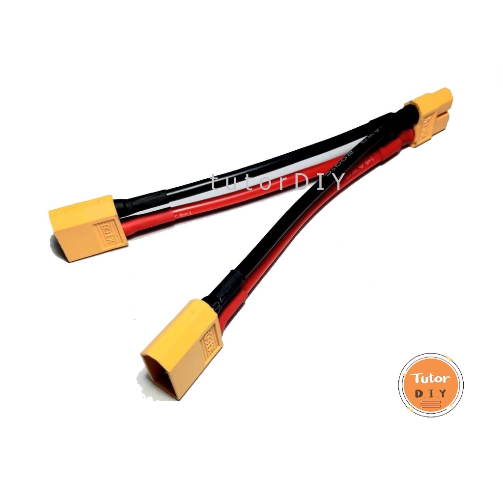 [ร้านในไทย] Parallel Connector Plugs XT60/XT90 ,หัวต่อสำหรับขนานแบตเตอรี่ (เพิ่มแอมป์) หรือต่อ ...