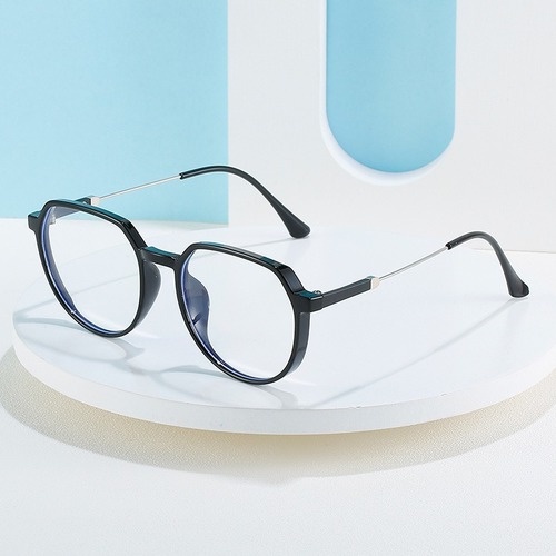 แว่นสายตาสั้นสําเร็จรูป 50-600 องศา TR90 แฟชั่นรูปหลายเหลี่ยม face-lift retro แฟชั่นแว่นตา ...