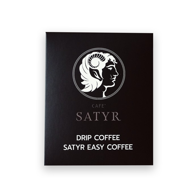 Cafe' Satyr' Drip coffee คาเฟ่ เซเทอร์ ดริปคอฟฟี่ กาแฟดริป | Shopee ...