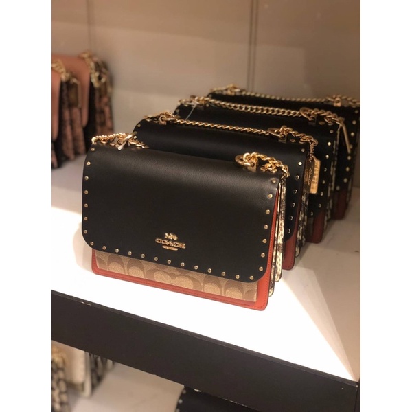 COACH KLARE CROSSBODY IN SIGNATURE CANVAS (COACH 90635)/มีหลายสี ...