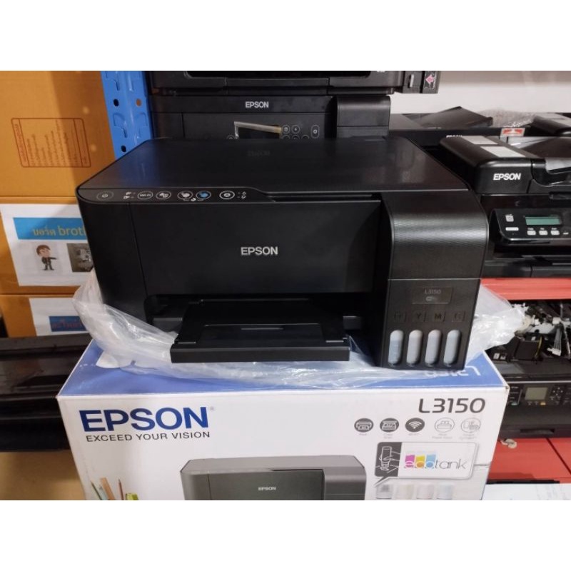 Epson L3150 wifi ปริ้นเตอร์มือสอง พร้อมใช้งาน ผ่านการตรวจเช็คจากช่าง ...