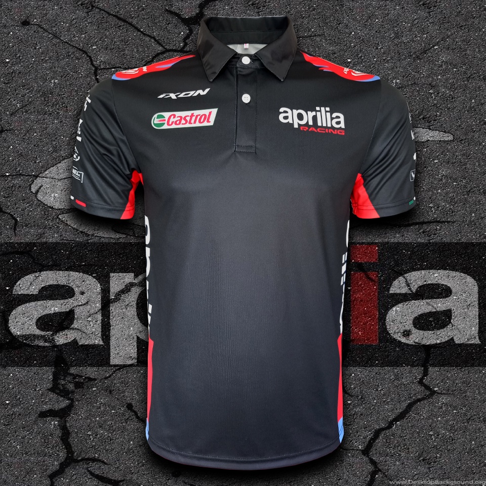 เสื้อPolo MotoGP ทีม Aprilia Racing Team เสื้อโปโล โมโตจีพี อพรีเลีย เ ...