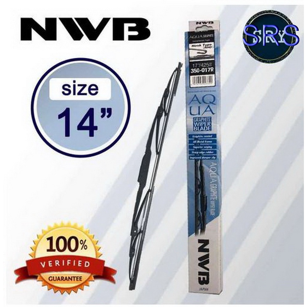NWB ใบปัดน้ำฝน NWB AQUA GRAPHITE ขนาด 14 นิ้ว | Shopee Thailand
