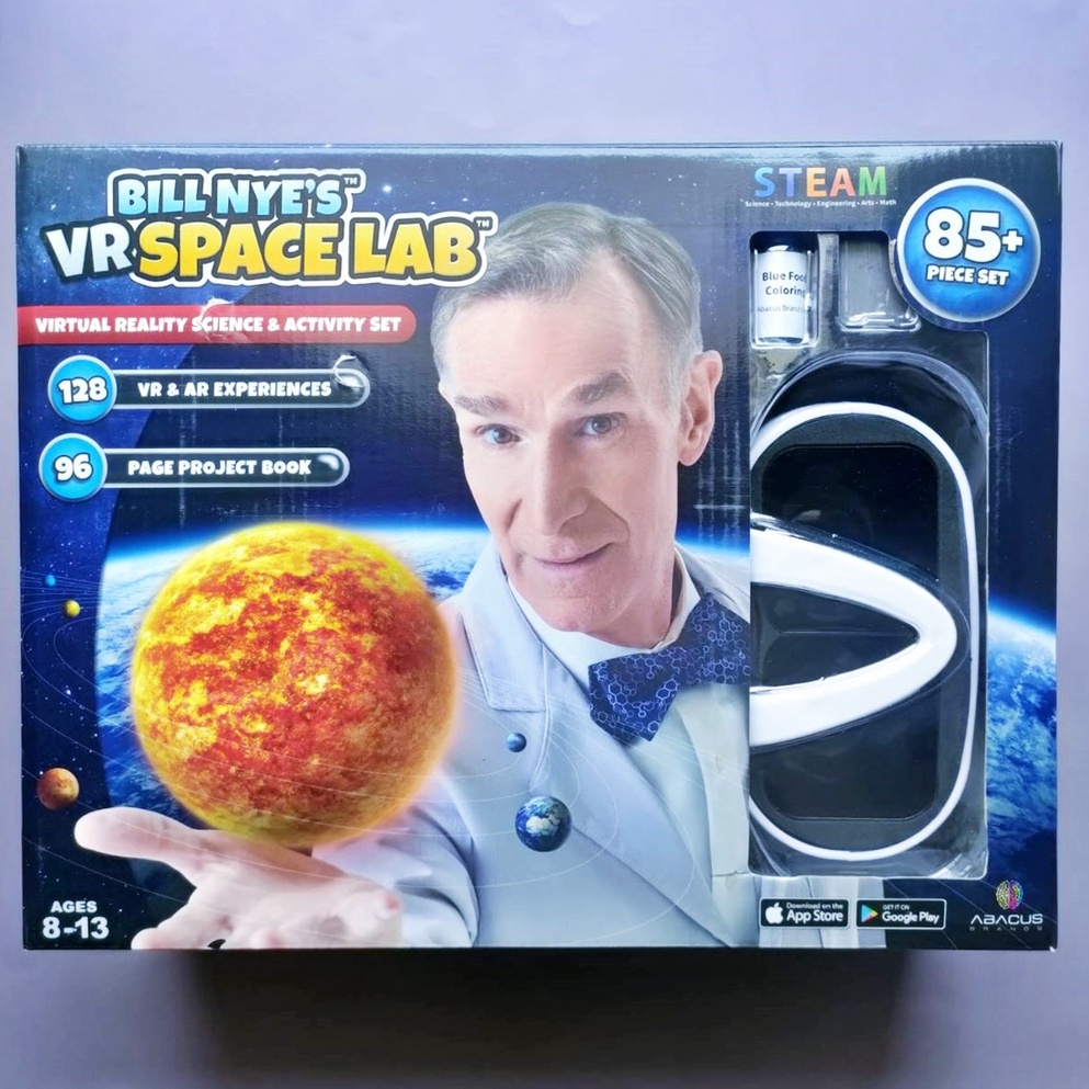 (Abacus Brands®) Bill Nye's VR Space Lab Steam For Kids ชุดท่องอวกาศ ...