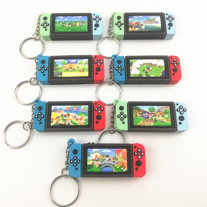 พวงกุญแจเครื่องเล่นเกม Nintendo Switch Keychain (การจัดส่งจาก 3 ชิ้น ...