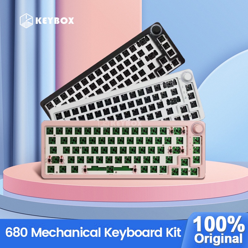 [ของแท้]TM680 ชุดคีย์บอร์ดเมคคานิคอล แบบใช้สาย โหมดเดียว 3/5 Pins ไฟ ...