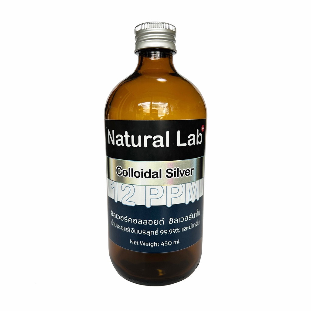 Colloidal Silver 12PPM 450ml. By Natural Lab | Shopee Thailand