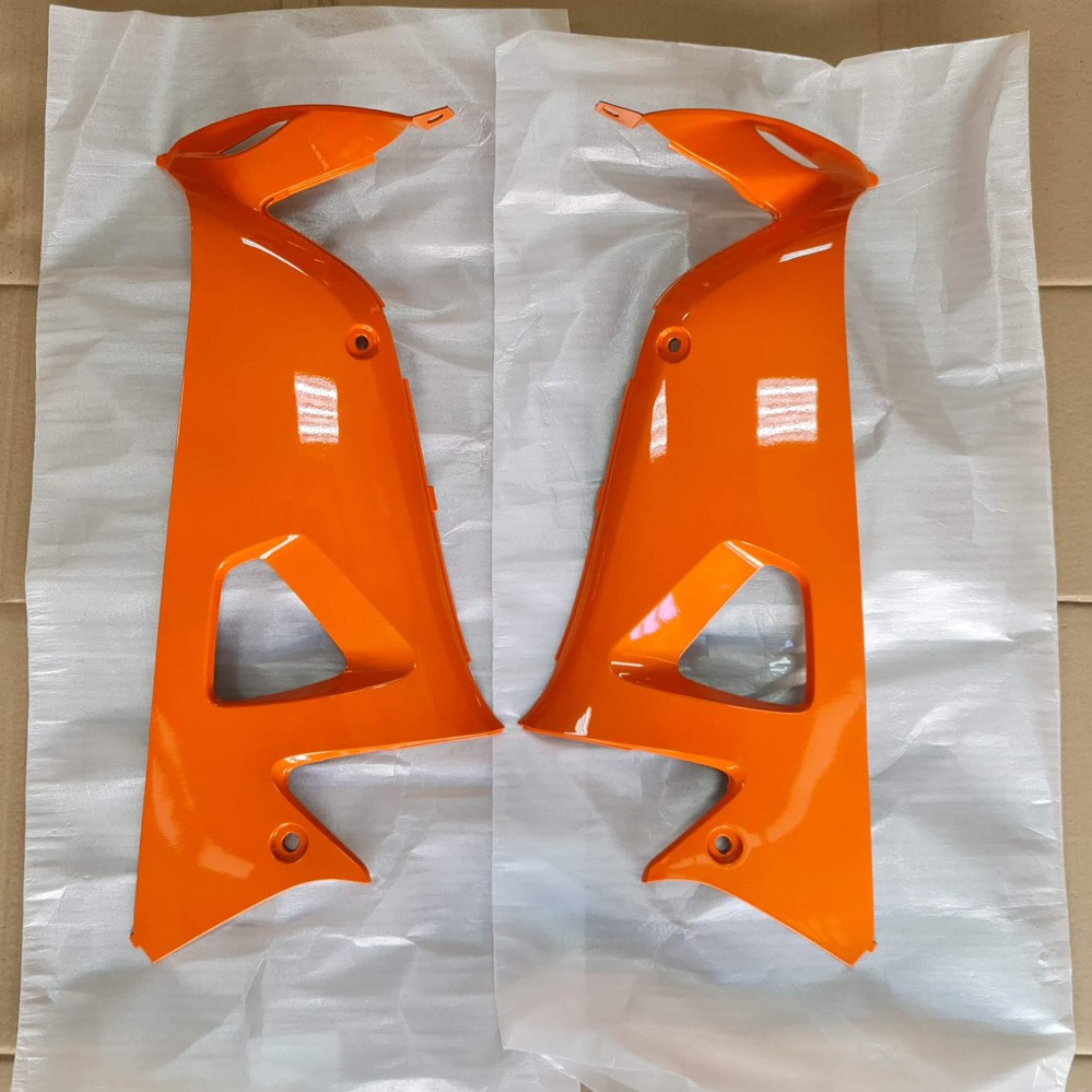 บังลมใน Wave 100S รุ่น U box ปี 2005 สีส้ม 1 คู่ ซ้าย+ขวา | Shopee Thailand