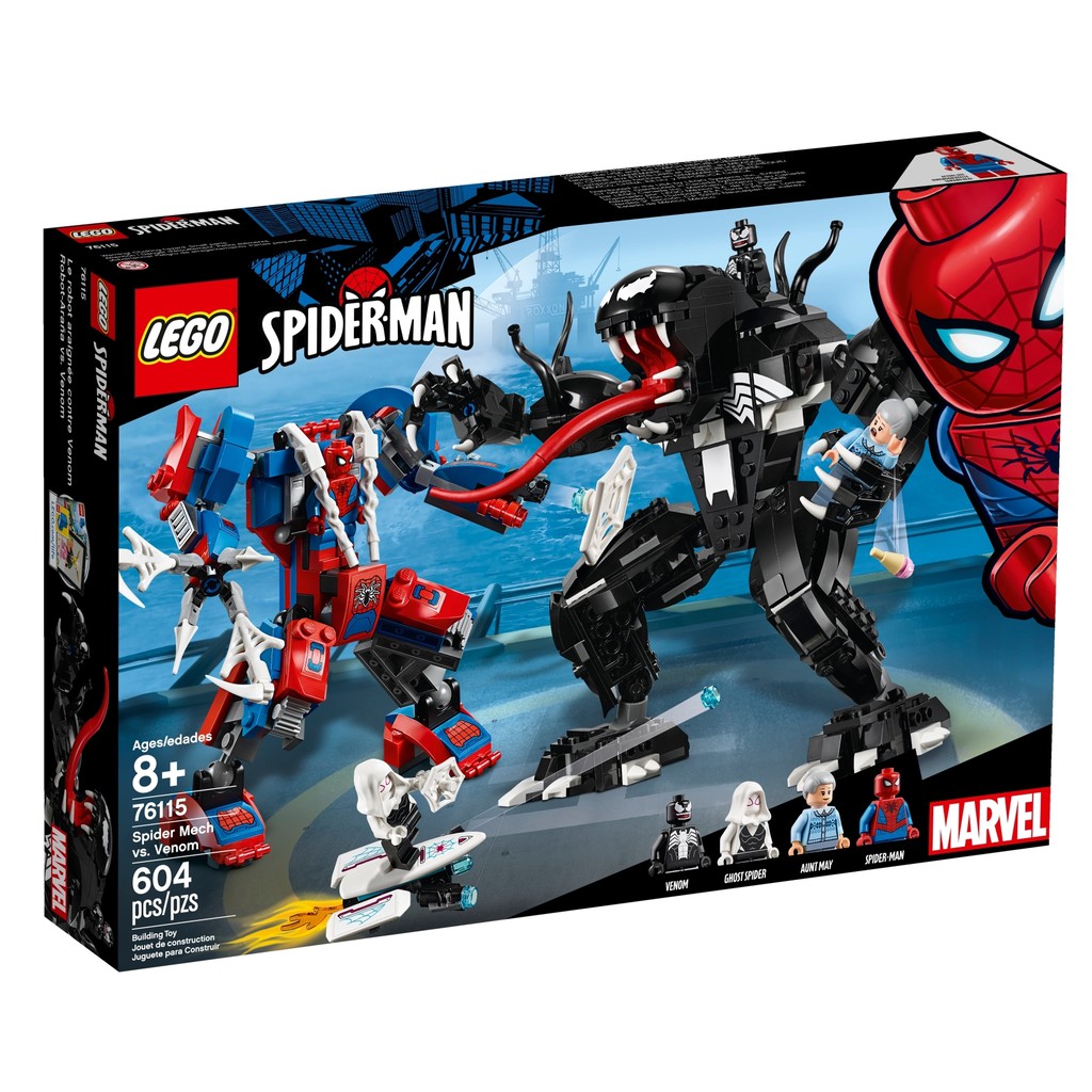 [Blockland] Lego Spiderman 76115 Marvel Spider Mech Vs. Venom เลโก้ สไป ...