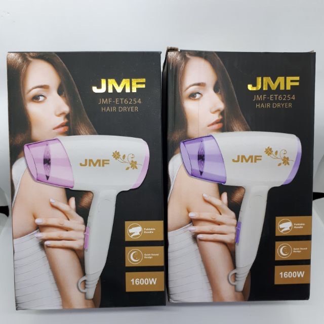[ ของแท้ / พร้อมส่ง / ค่าส่งถูกมาก ] ไดร์เป่าผม JMF ET6254 พกพาสะดวก ลมแรง จัดแต่งทรงได้ง่ายๆ ...