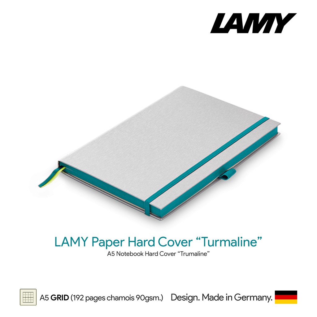 Lamy Paper Notebook A5 "Turmaline" Hard Cover - สมุดโน๊ตลามี่ ปกแข็ง ...