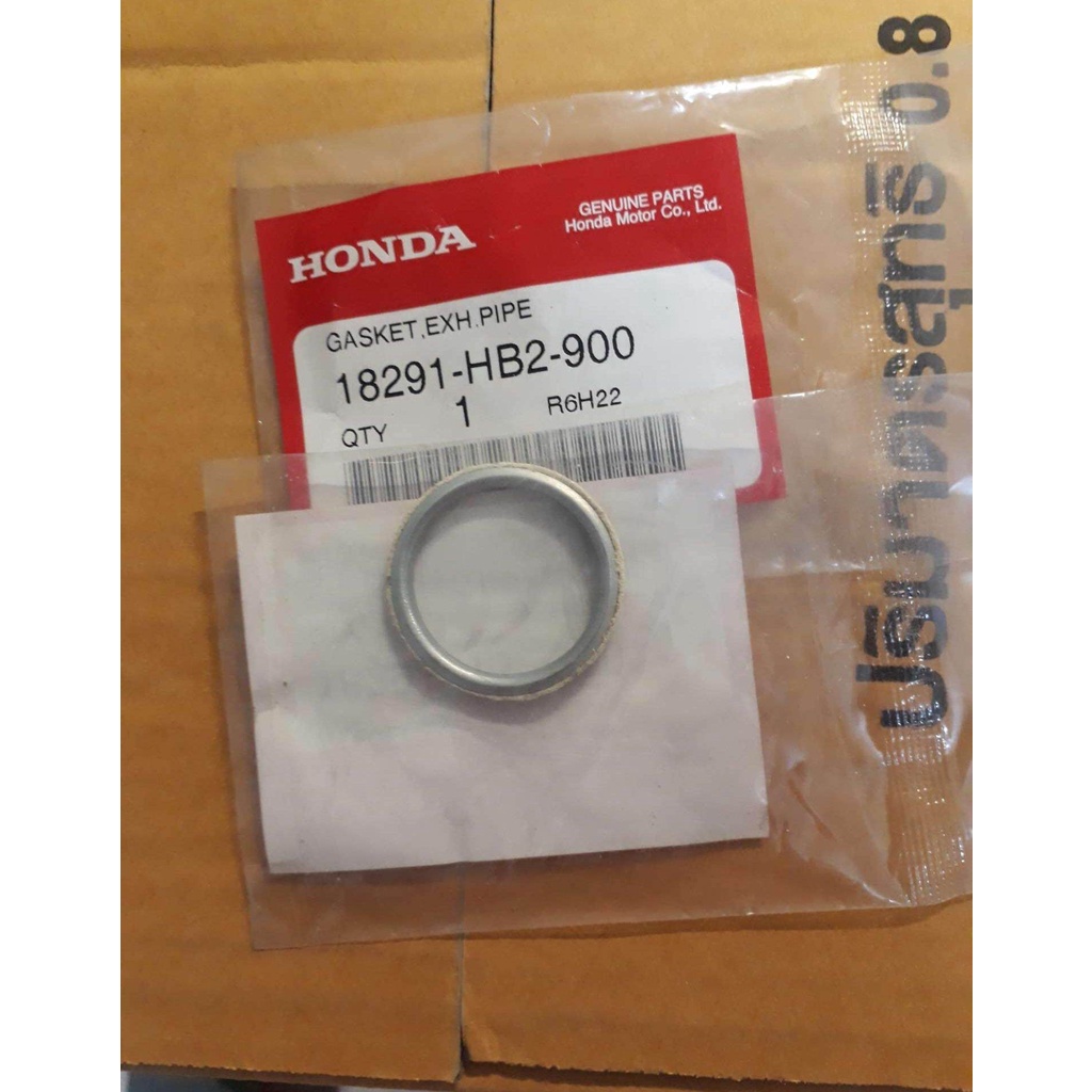 18291-HB2-900ปะเก็นปากท่อไอเสียแท้เวฟ100s,เวฟ110รุ่นคาบูร์,เวฟ125รุ่นคาบูร์ 1ตัว | Shopee Thailand