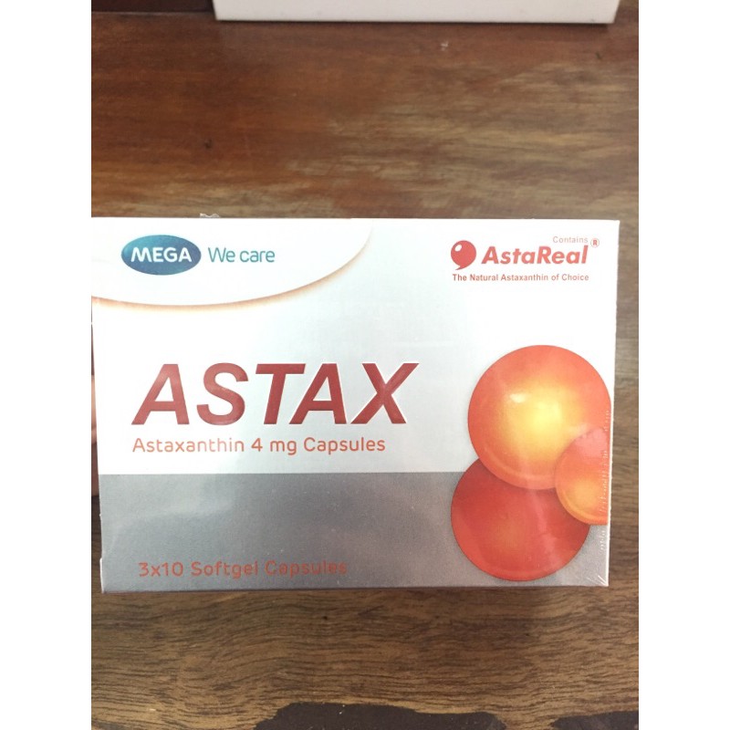 Mega We Care Astax (Astaxanthin) 30 Capsules เมก้าวีแคร์ แอสแทค แอสตาแ ...