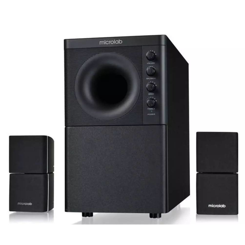 speaker (ลําโพง) microlab x2 / 2.1 (black) | Shopee Thailand