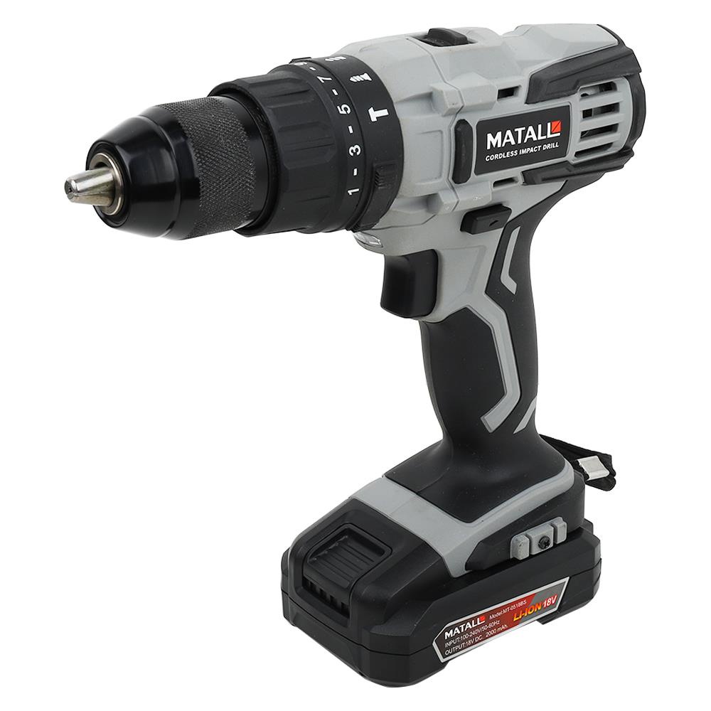 สว่านกระแทกไร้สาย MATALL MT-0518BS 18 โวลต์ | Shopee Thailand