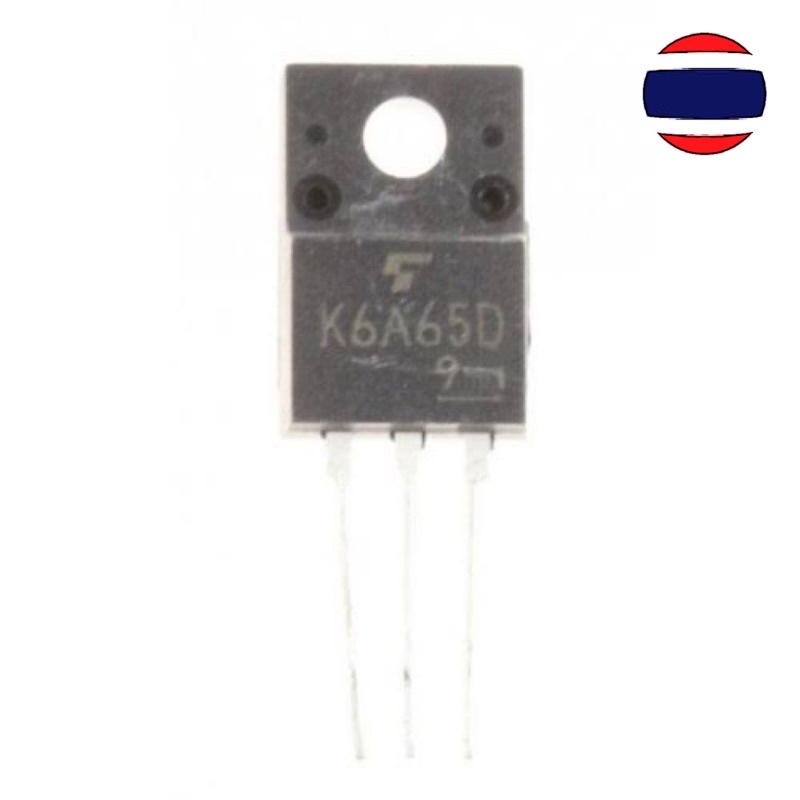 1pcs มอสเฟต TK6A65D TO-220F K6A65D TK6A65 TK6A60D K6A60D TK8A60DA ...