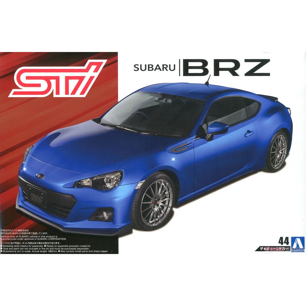 Aoshima 1/24 Subaru BRZ STI (ZC6) 2012 | Shopee Thailand