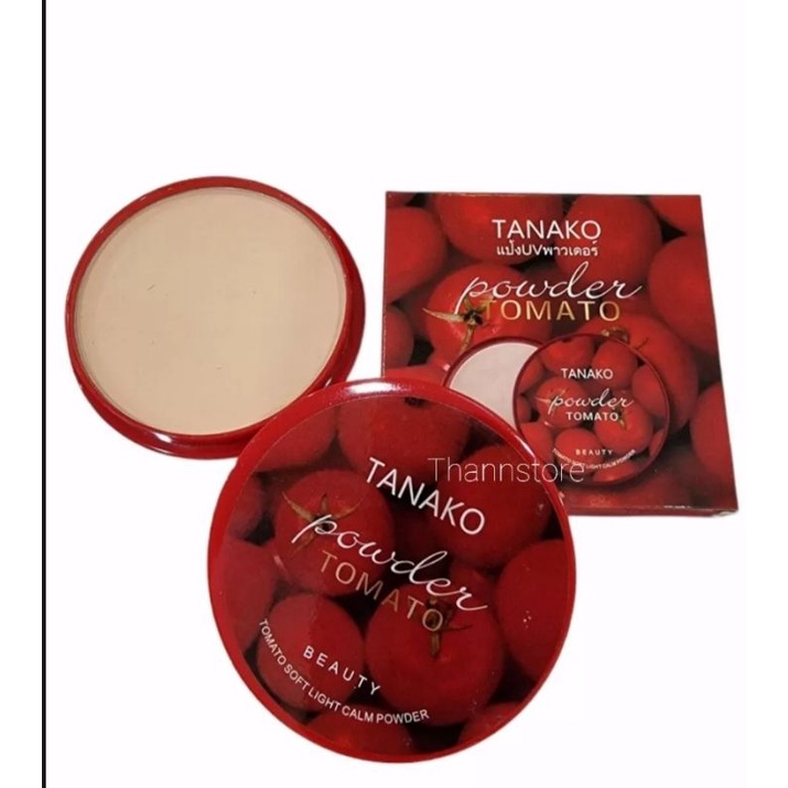 แป้งUVพาวเดอร์ สูตรมะเขือเทศ TANAKO UV POWDER TOMATO | Shopee Thailand