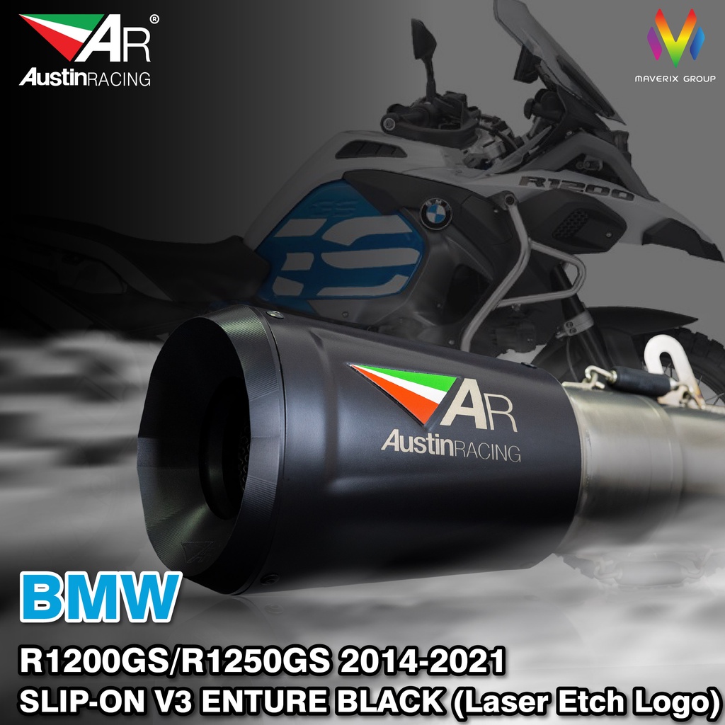 Austin Racing ท่อไอเสียสำหรับ BMW R1200GS/R1250GS 2014-2021 SLIP-ON V3 ...