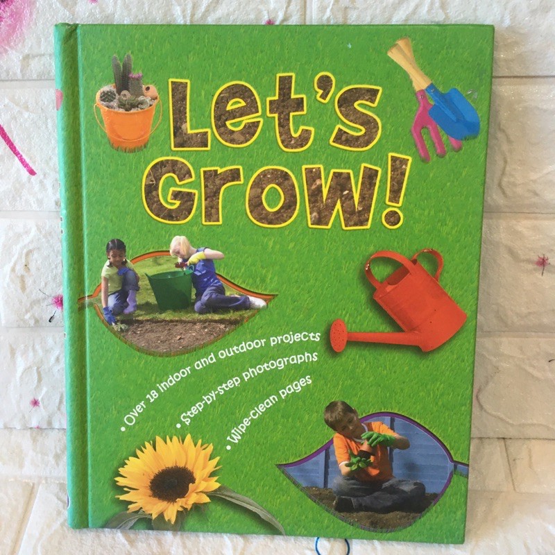 Let’s Grow ! หนังสือกิจกรรมปกแฟ้ม(มือสอง)-ca2 | Shopee Thailand