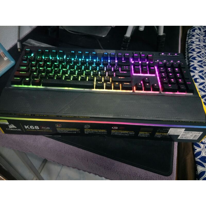 มือ2 K/B CORSAIR K68 MX RED SWITCH RGB (TH) | Shopee Thailand
