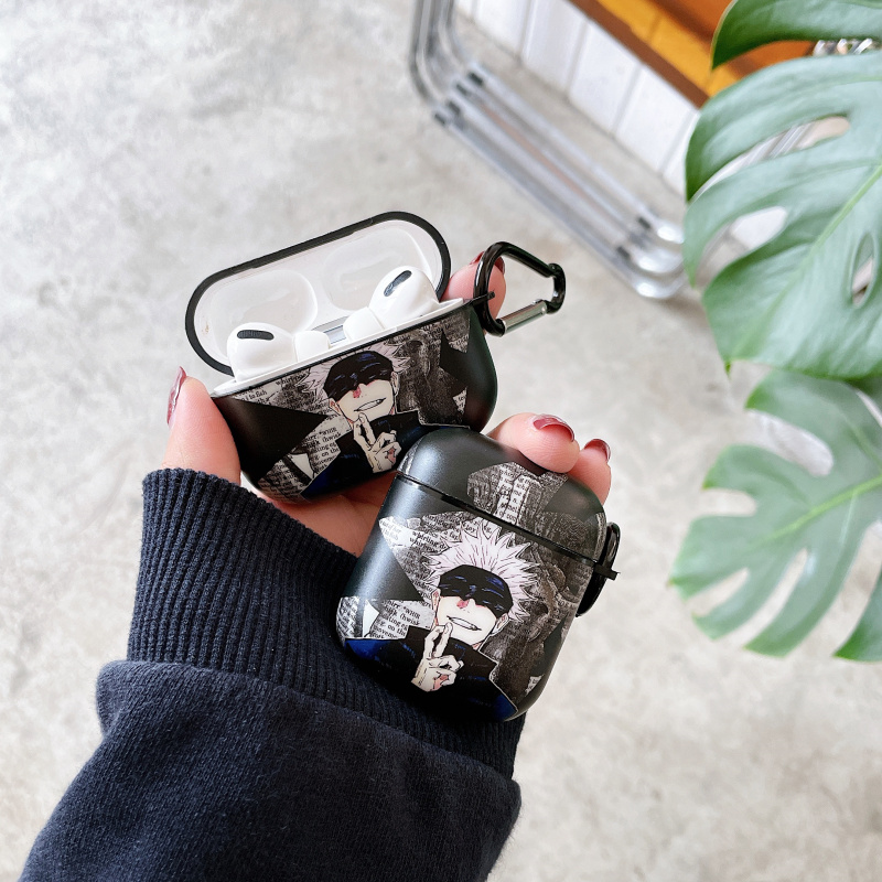 Airpods pro เคส Jujutsu Kaisen Gojo Satoru การ์ตูนอะนิเมะ Airpods 2 ...