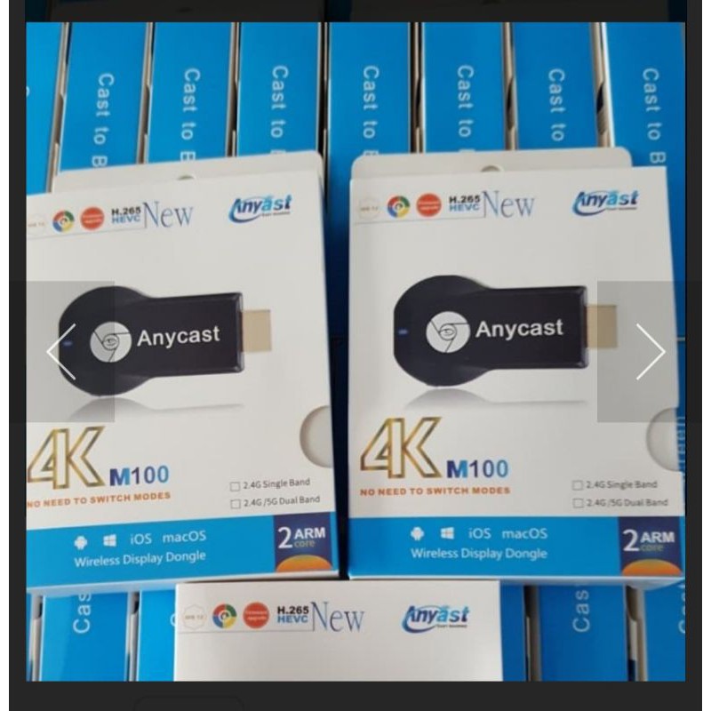 Anycast M100 4K HD WIFI Display TV Dongle ไร้สาย HDMI Dongle Ezcast | Shopee Thailand