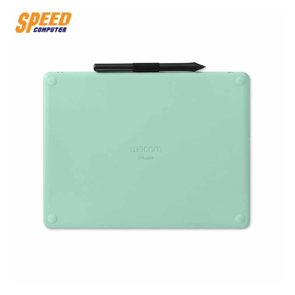 [ผ่อน 0%]WACOM CTL-6100WL/E0-CX INTUOS M BLUETOOTH GREEN MOUSE PEN (เมาส์ปากกา) By Speedcom ...