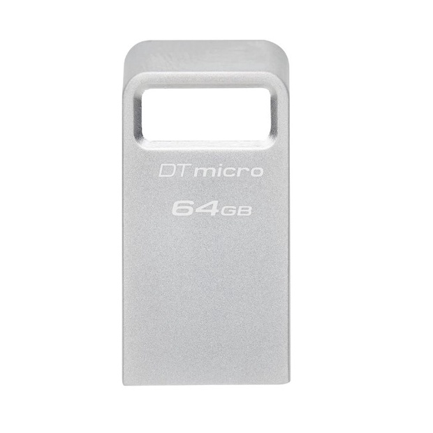 64 GB FLASH DRIVE (แฟลชไดร์ฟ) KINGSTON DATATRAVELER MICRO (DTMC3G2/64GB ...