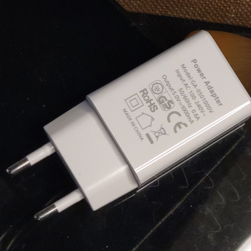 อะแดปเตอร์ชาร์จไฟ USB 5V-1A | Shopee Thailand