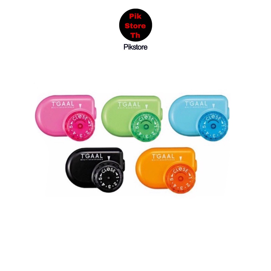 กบเหลาดินสอสี Kutsuwa Stad T'GAAL ปรับเหลาได้5แบบ MADE IN JAPAN | Shopee Thailand