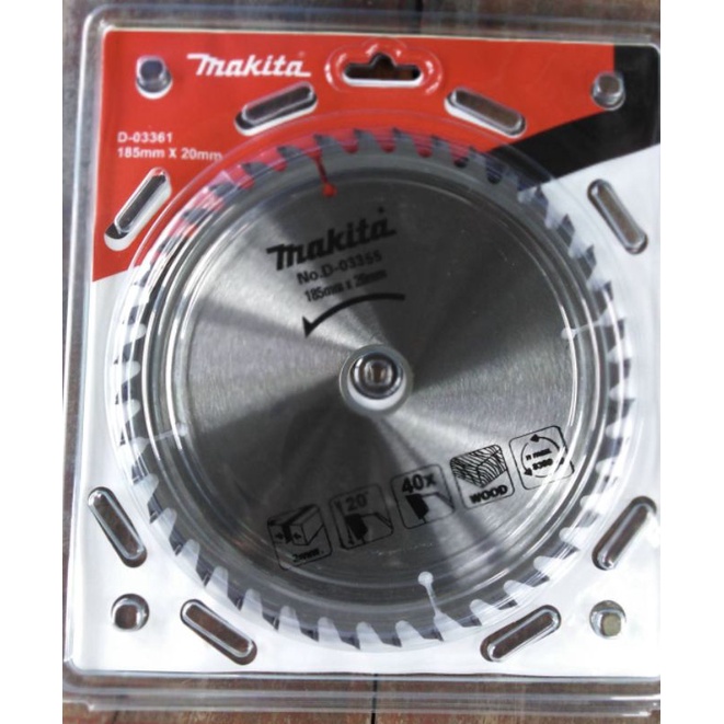 ใบเลื่อยวงเดือน makita 7 นิ้ว ใบตัดไม้ มี30T,40T,60T,100T ให้เลือก | Shopee Thailand