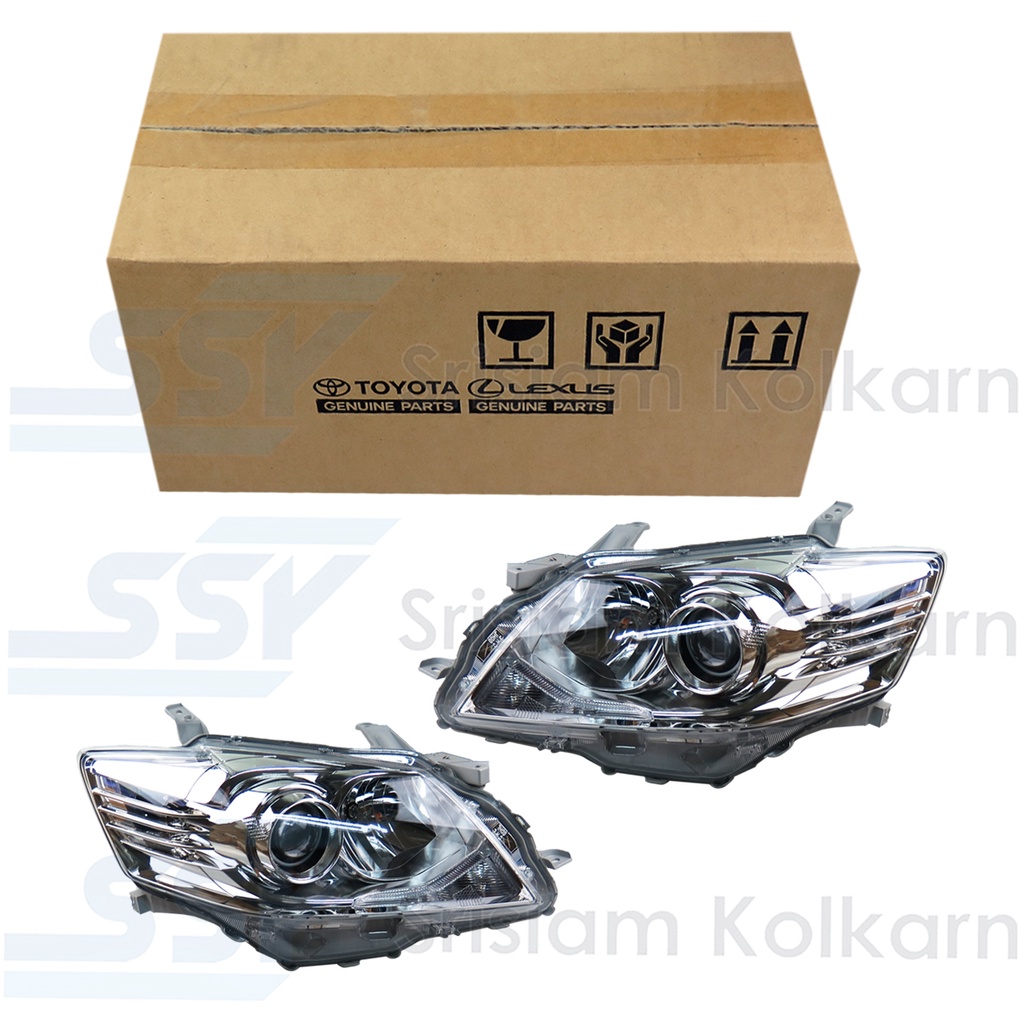 ไฟหน้า CAMRY 09 แท้ห้าง ซ้าย/ขวา + หลอด (81150-06590) / (81110-06590 ...