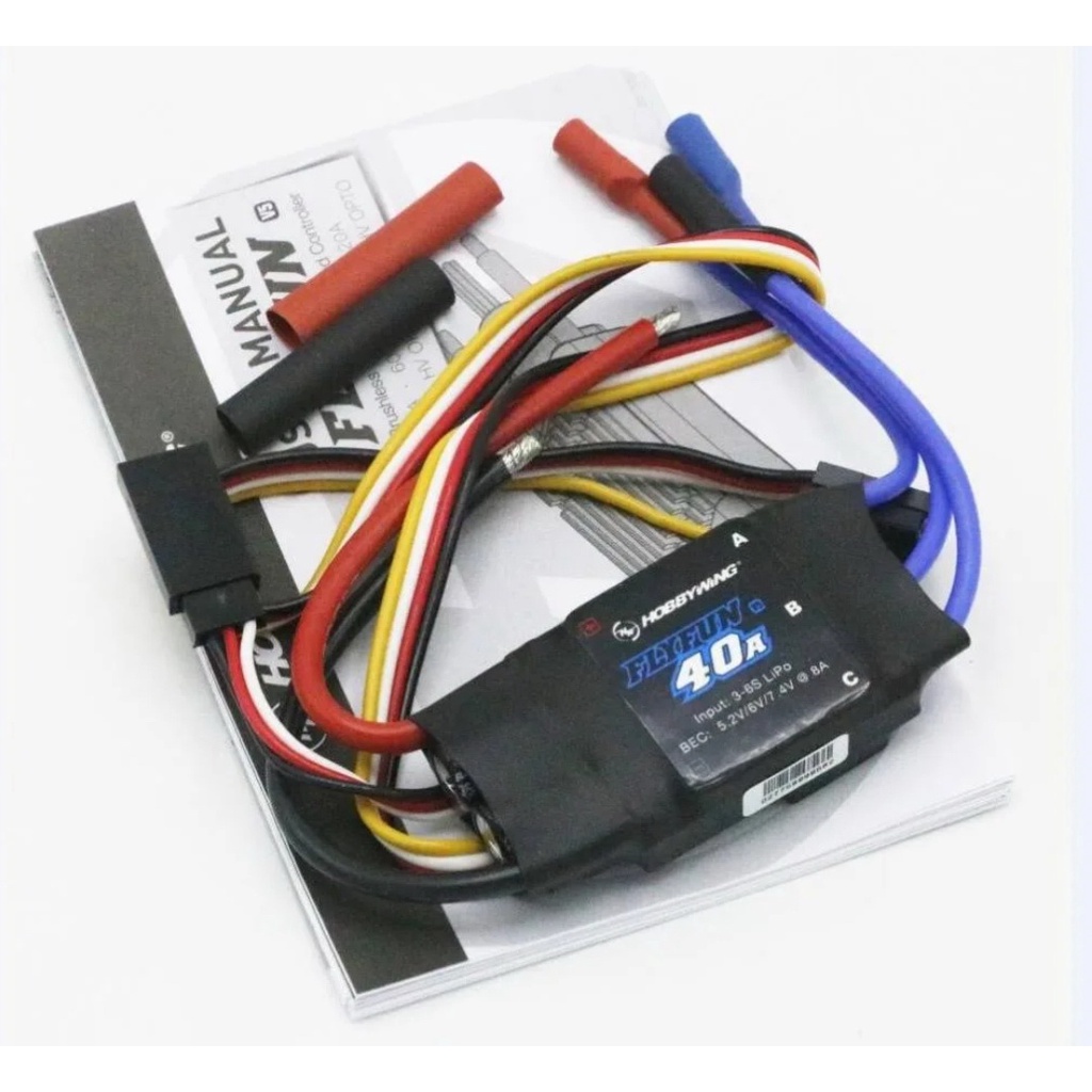 Hobbywing FLY FUN 40-60-80-120 A อะไหล่อุปกรณ์เสริมเครื่องบิน ...