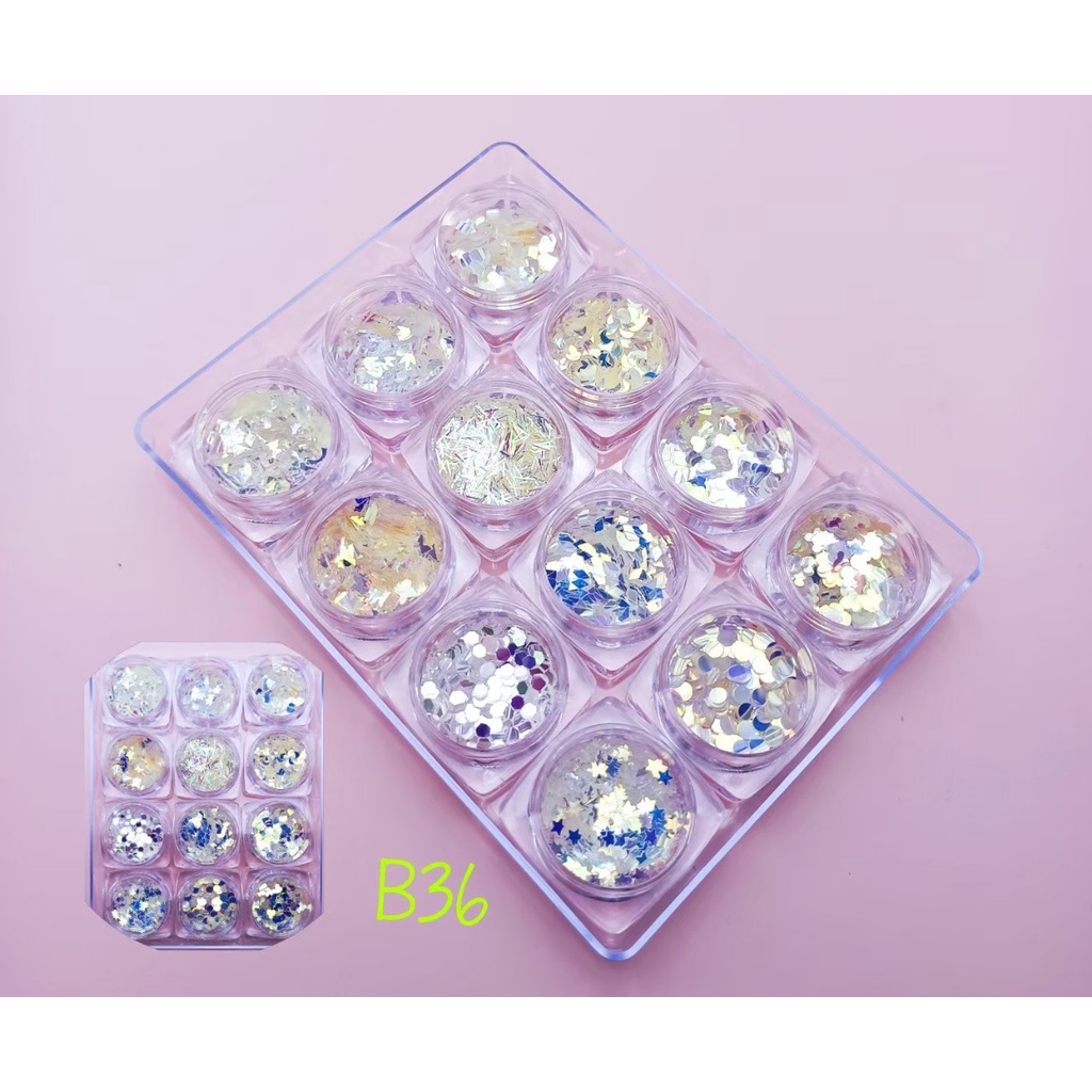 ตลับ12เซ็ทตกแต่งสวยๆ | Shopee Thailand