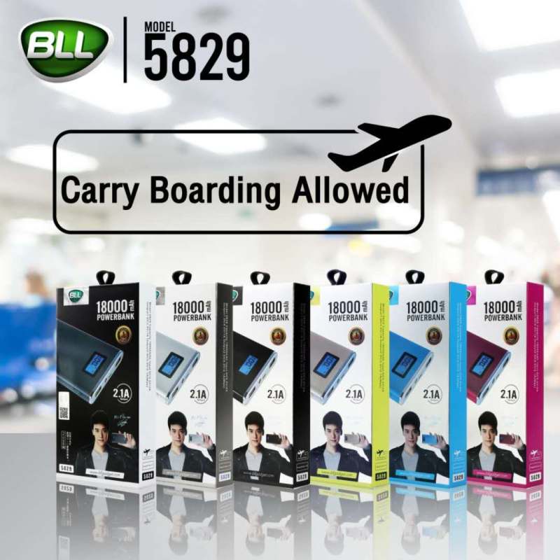 Power Bank BLL รุ่น BLL-5829 ความจุ 18000 mAh มีจอแสดงผล LED ของแท้รับ ...